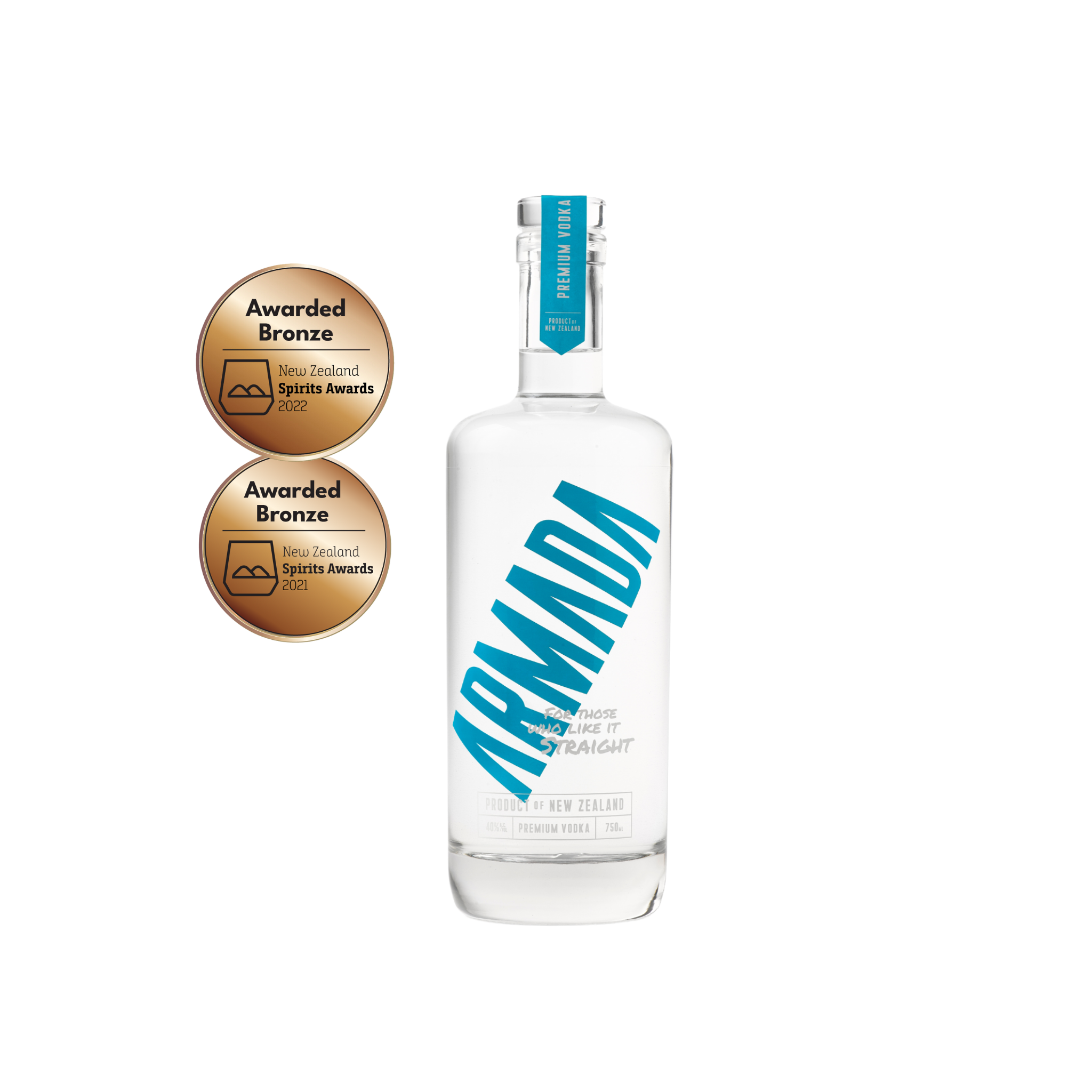Armada Premium Vodka - 750ml - 40% – Armada Spirits